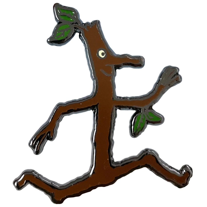 Stick Man Character Pin Badge – The Forgotten Toy Shop