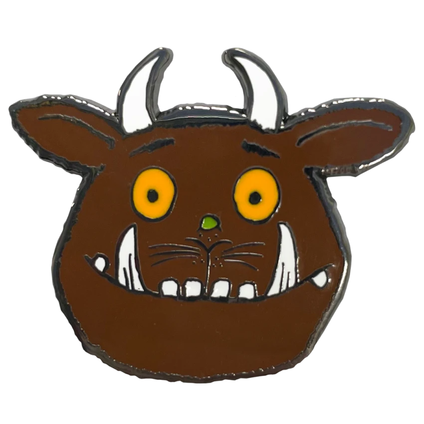 Gruffalo Face Pin Badge – The Forgotten Toy Shop
