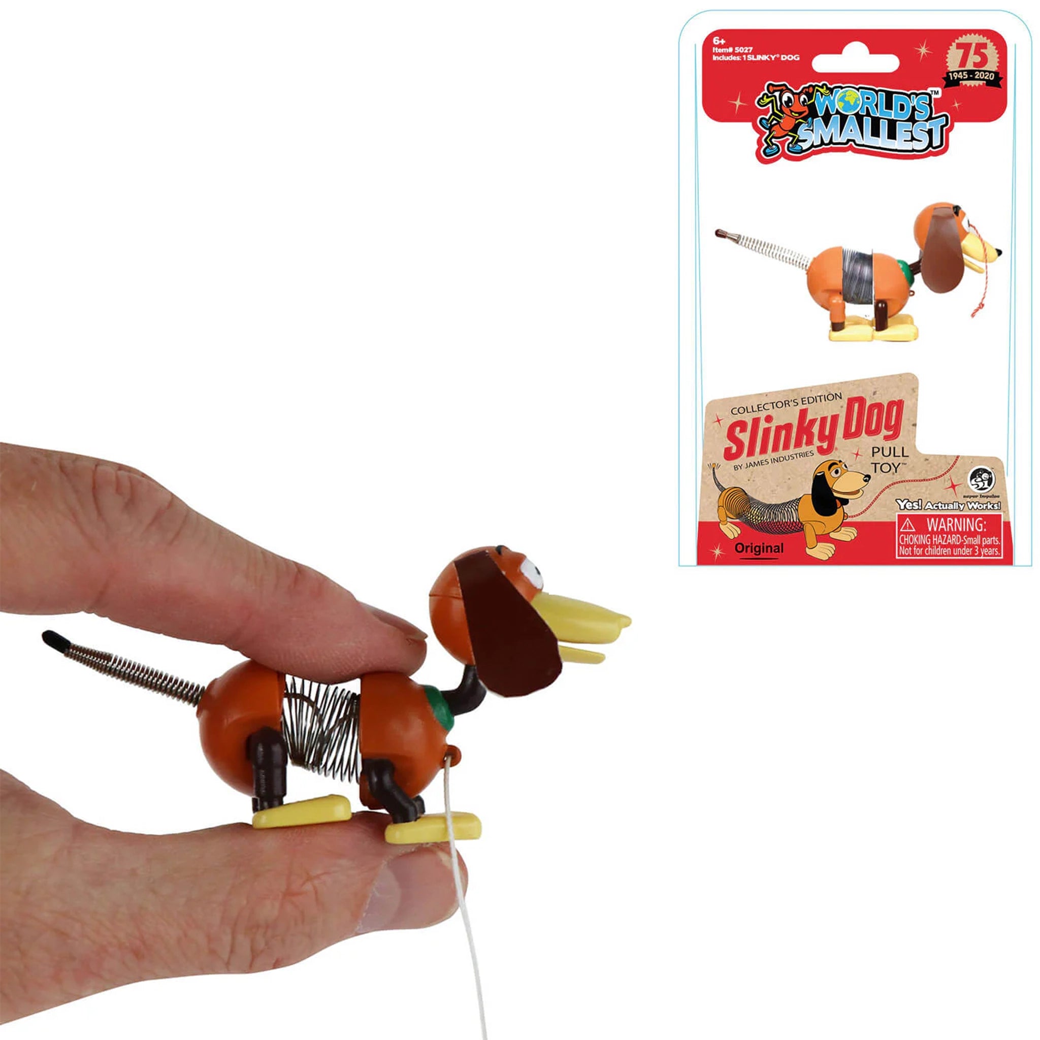 World's Smallest - Slinky Dog – The Forgotten Toy Shop
