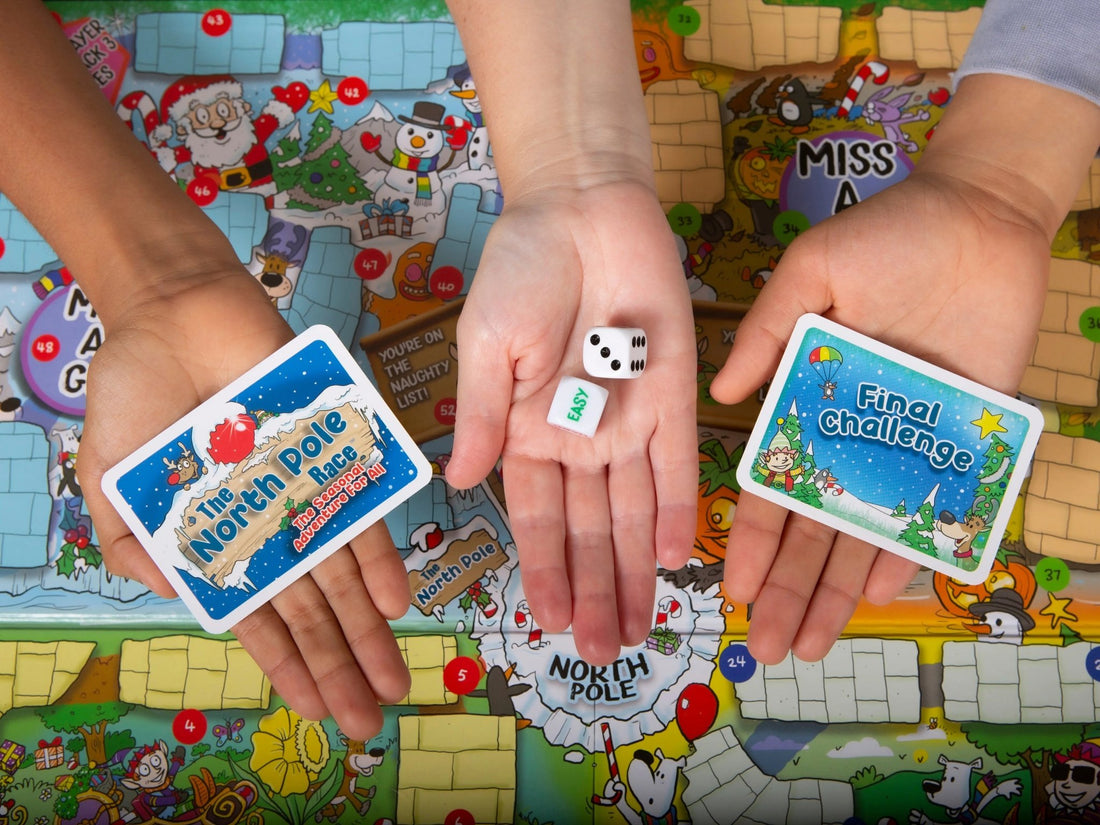 The North Pole Race Board Game – The Forgotten Toy Shop